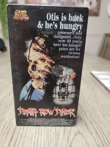 Death Row Diner VHS (1988) SOV Horror 80s Camp Motion Pictures Cannibal ...