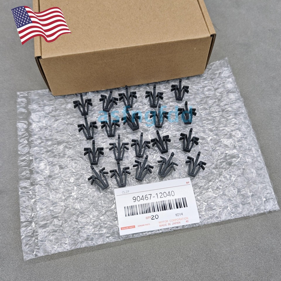 New 20x For Toyota Tacoma 4Runner 9046712040 Grille Clip Grill Retainer ...