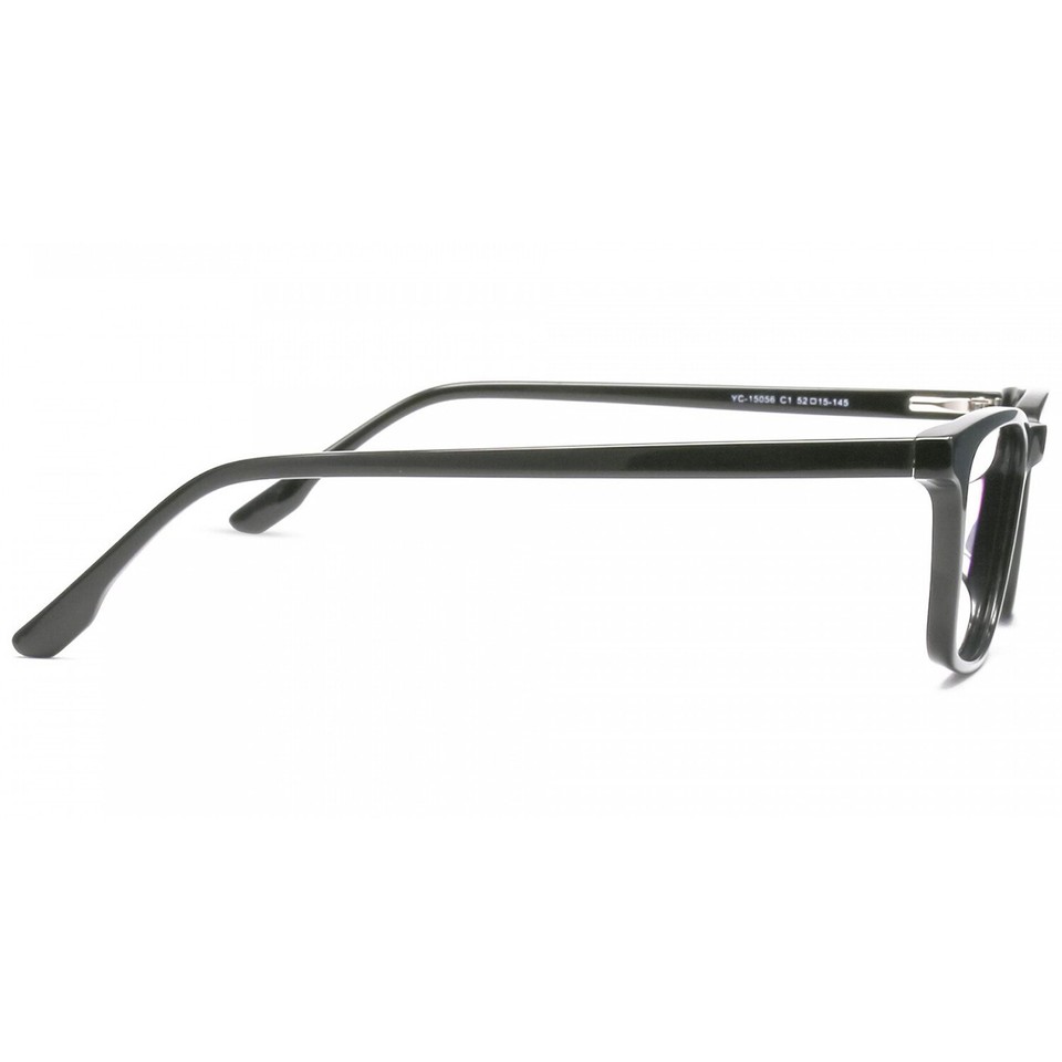 Rectangular Clear Acetate Glasses for Men Women Spring Hinges ...