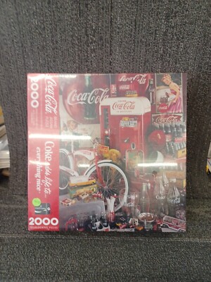 1991 Springbok Coca Cola Coke adds life to everything nice 2000 pc ...