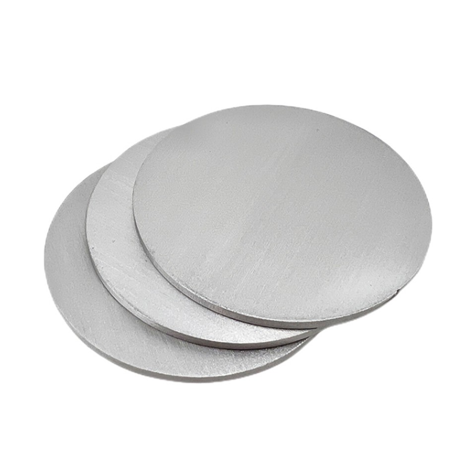 6061 Round Aluminum Sheet Disc Plate Dia 100/150/200/300mm Thick 1/2/3 ...