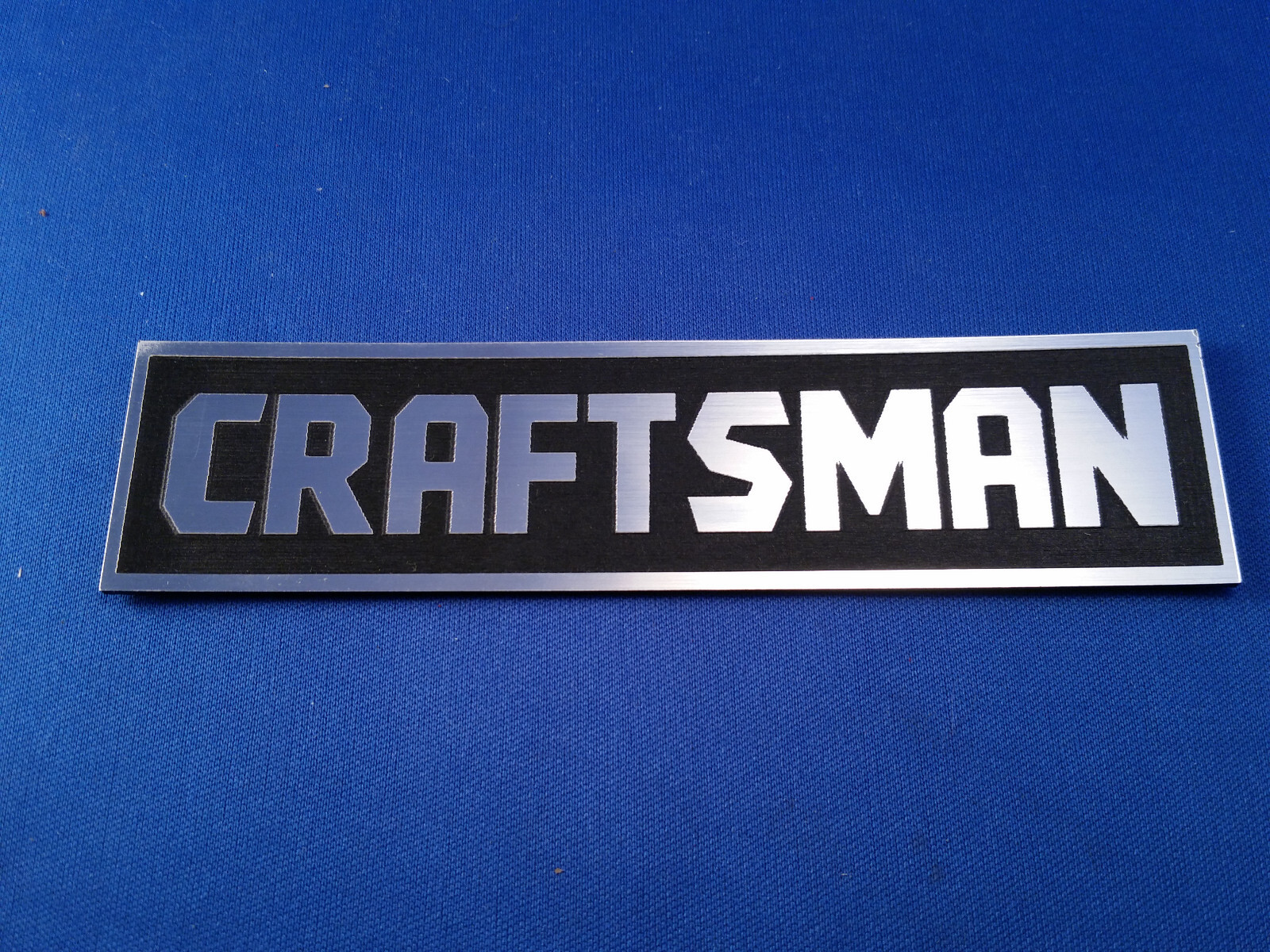 Handmade Laser-etched Toolbox Emblem - Craftsman | eBay