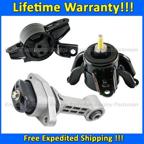 K2290 Motor&Trans Mount Set For 2012-2016 Hyundai Accent/Veloster 1.6L ...