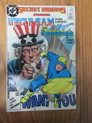COMIC BOOK - DC COMICS - SECRET ORIGINS STARRING UNCLE SAM NO 19 OCT ...
