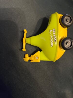 Aviva Toy Co 1965 Peanuts Snoopy's Helicopter With Woodstock | eBay