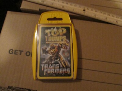 Transformers Revenge Of The Fallen Top Trumps Card Game | eBay