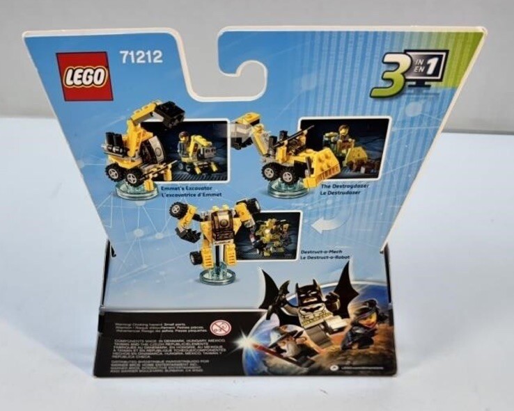 LEGO Dimensions Lego Movie Fun Pack 71212 Figure Retired Set NEW/SEALED ...