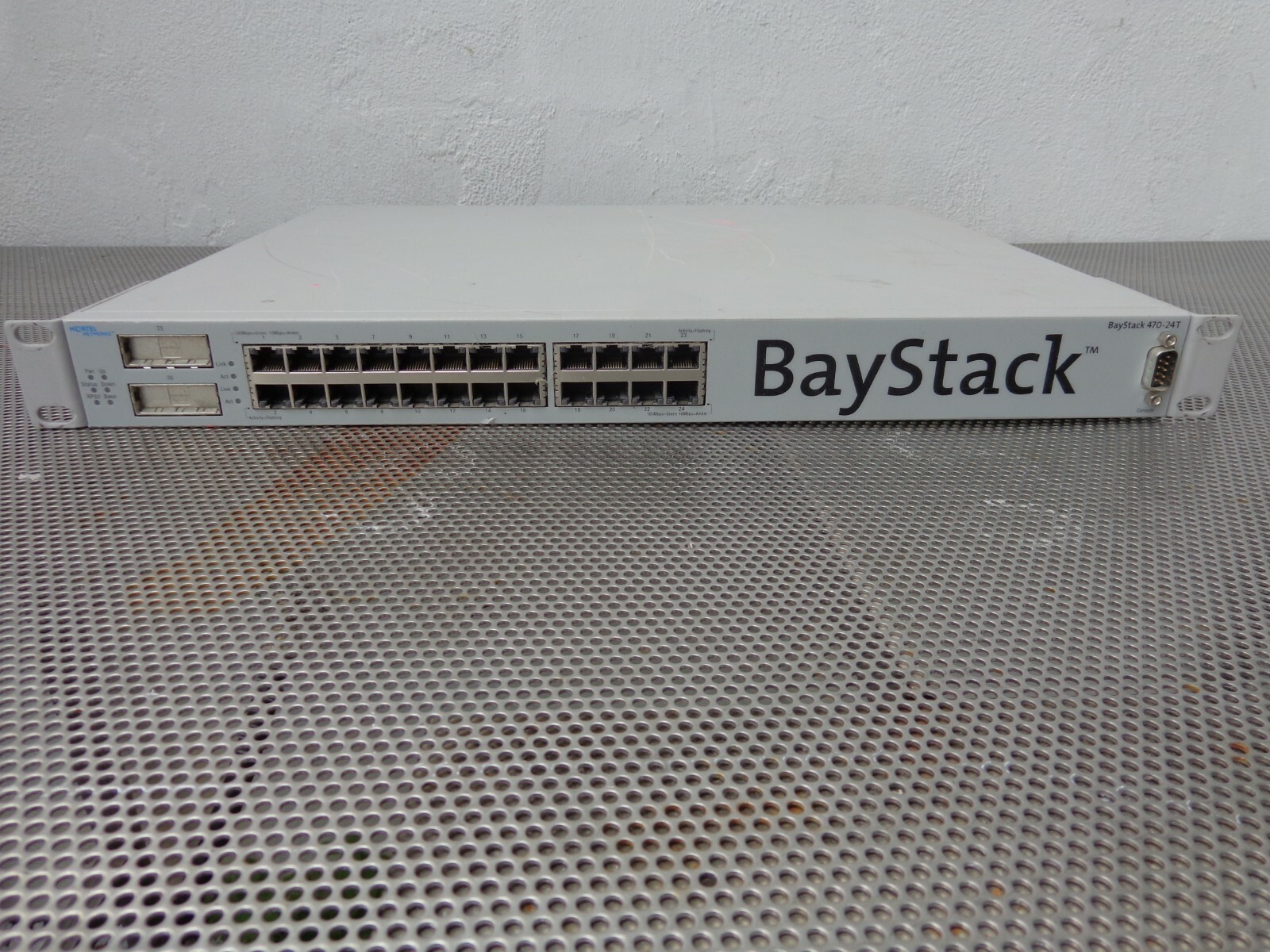 Nortel BayStack 470-24T AL2012A37 24-Port 10/100 Ethernet Switch | eBay