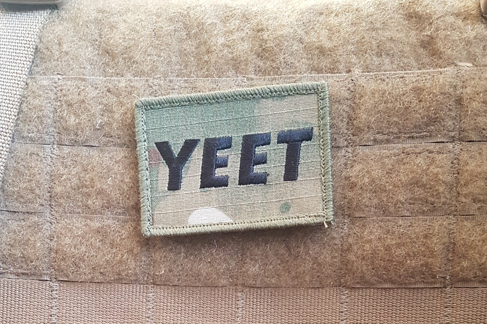 Tactical YEET Multi Cam Military Gelsoft airsoft Morale Patch | eBay ...