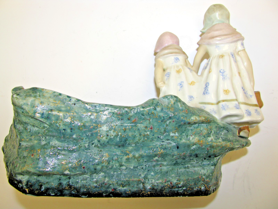 Ernst Wahliss Royal Vienna Jardiniere 1905 Jugendstil Art Nouveau Girls ...