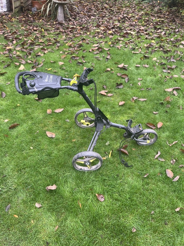 MotoCaddy Cube Push Trolley / Black & Green/ Fully Working | eBay UK