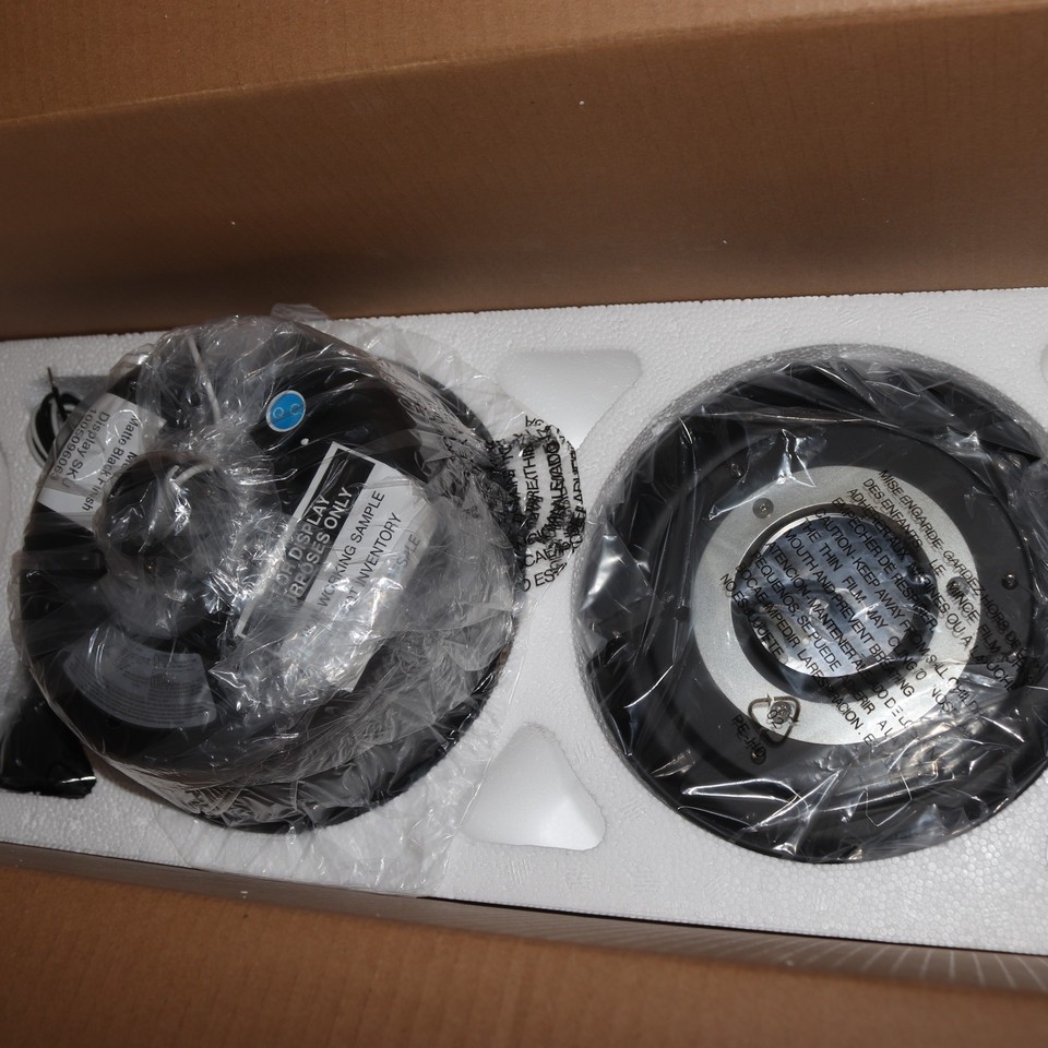 Hampton Bay Mena Integrated LED Ceiling Fan w/ Light Kit and Remote ...