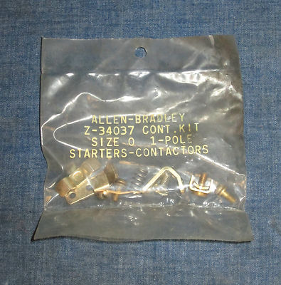 Allen Bradley Contact Tip Kit Renewal Part Size 0 No. Z-34037- 1 Pole ...