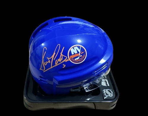New York Islanders Denis Potvin Signed Autographed mini Helmet w/JSA ...