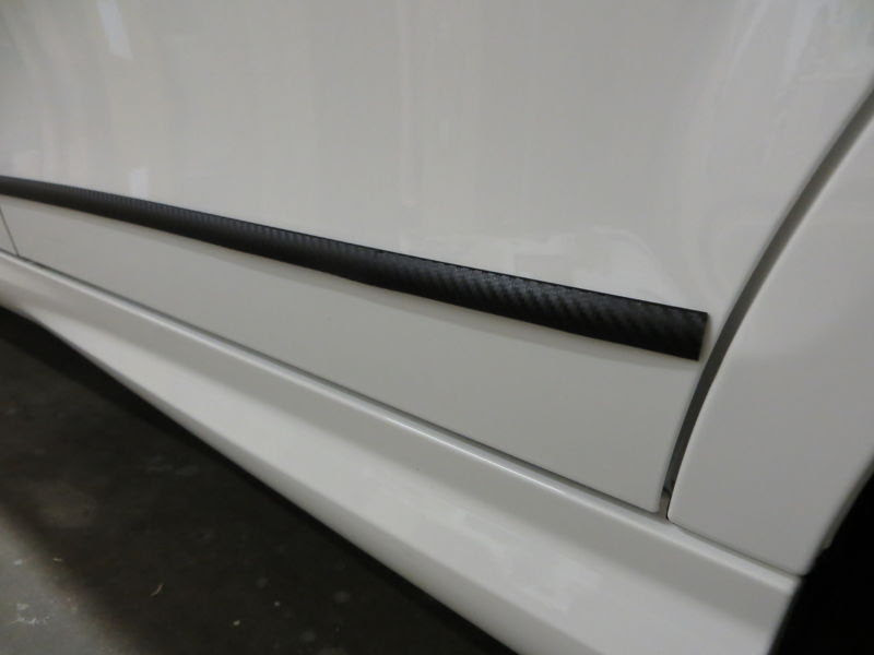 Black Carbon Fiber Auto Body Trim Molding Made in USA 12' DIY Car Kit ...