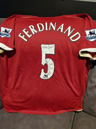 Origial Manchester United 2006/07 Shirt Signed By Rio Ferdinand | eBay