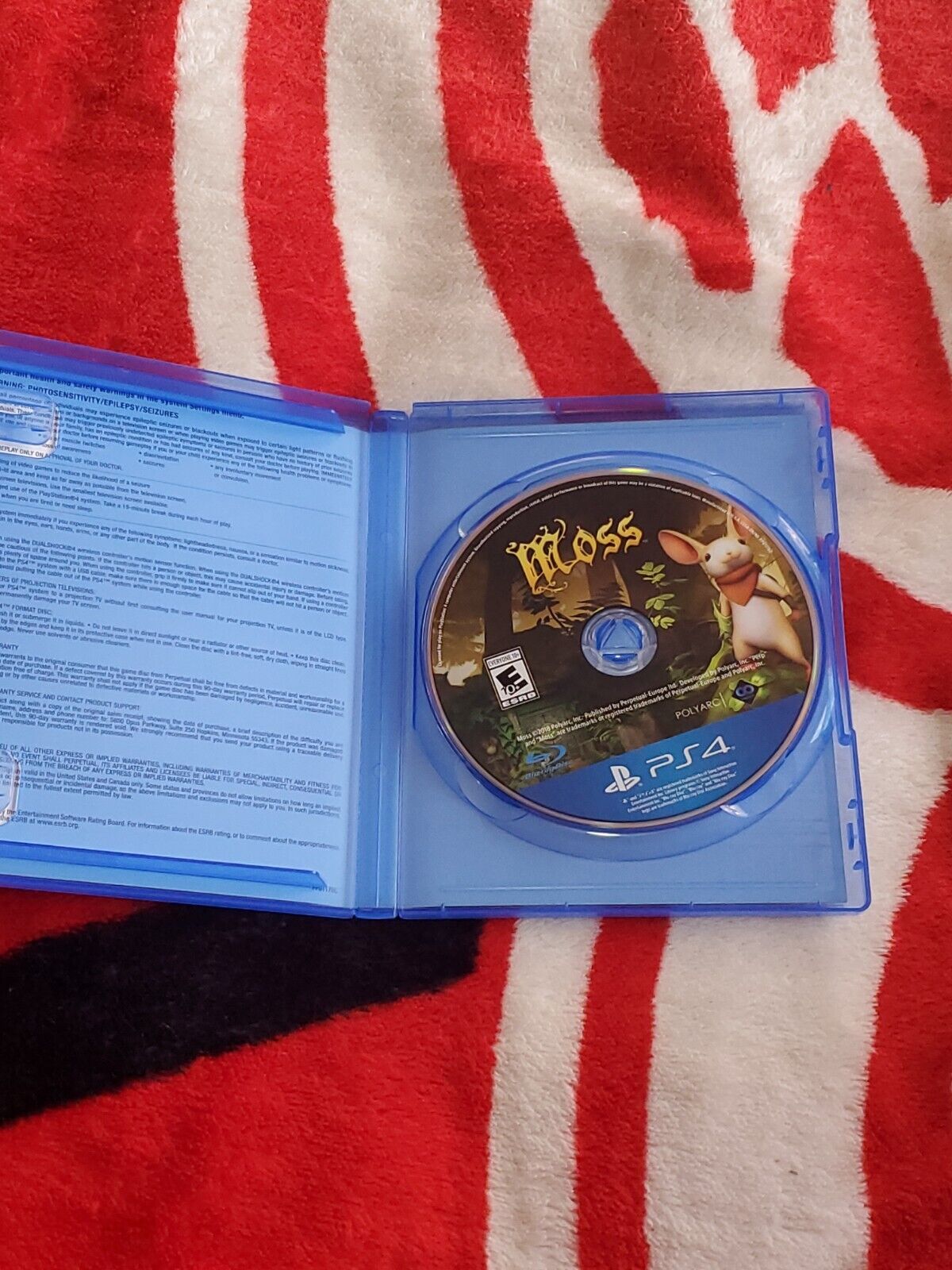 MOSS - PS4 VR Game PlayStation 4 PSVR 2018 Rare oop Hard copy | eBay