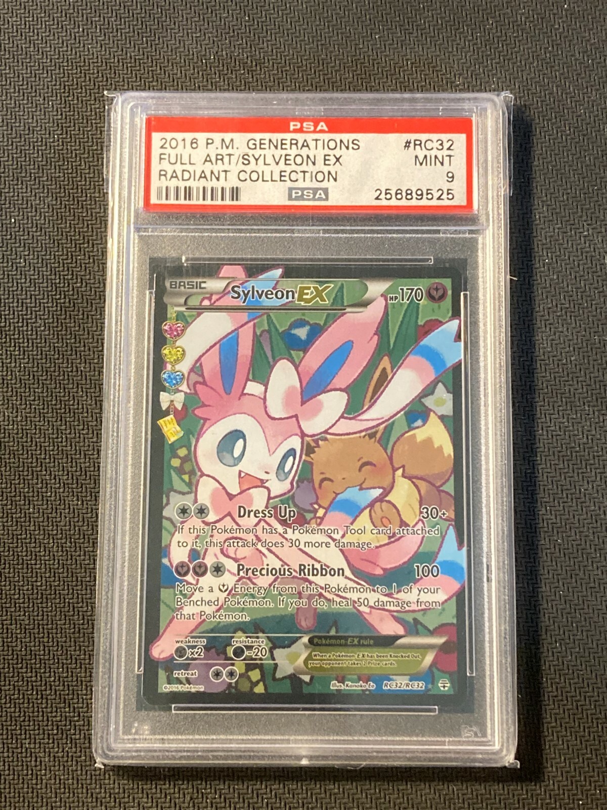2016 Pokemon XY Generations Radiant Collection RC32 Full Art/Sylveon ...