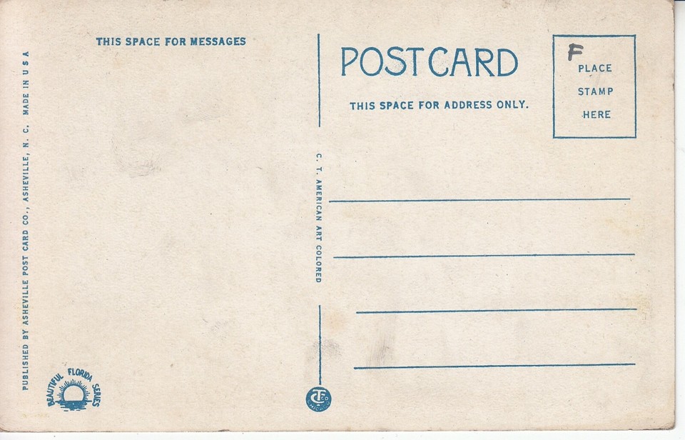 Florida - Mosquito Inlet Lighthouse - Vintage Postcard | eBay