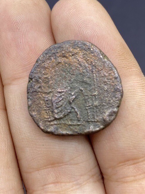 Very Rare Ancient Old Bronze Bactrian Greco Coin in Good condition | eBay