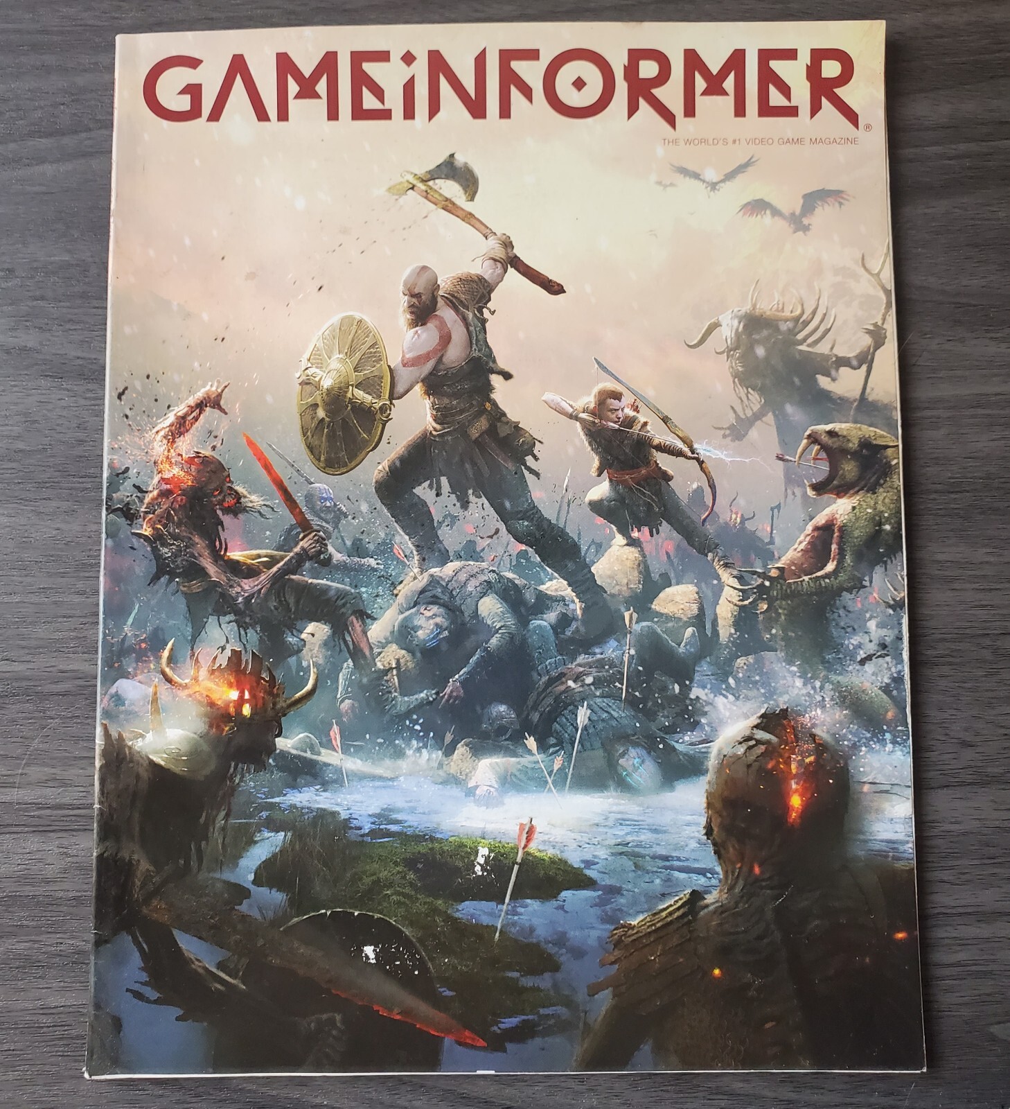 Game Informer Magazine 2018 Issue 298 God of War | eBay
