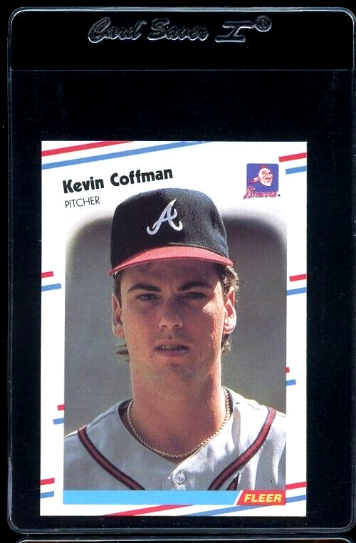 1988 FLEER GLOSSY #536 KEVIN COFFMAN ROOKIE RC ATLANTA BRAVES | eBay