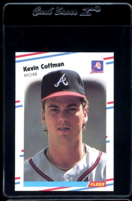 1988 FLEER GLOSSY #536 KEVIN COFFMAN ROOKIE RC ATLANTA BRAVES | eBay