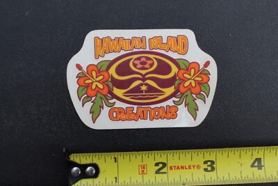 Hawaiian Island Creations HIC Surfboards Aloha OG V46A Vintage Surfing ...