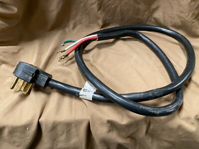 INTERTEK 3176558 -6 -ft 300 V 4-Prong 4-Wire Power Supply Cord / Dryer ...