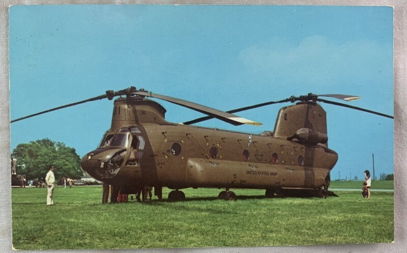 Old Chinook Helicopter Pics