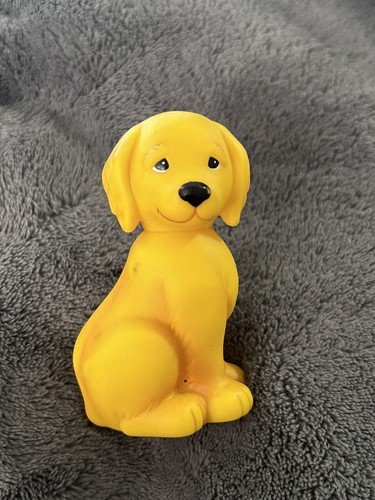 Vintage Lisa Frank Casey Yellow Lab Dog PVC Figurine | eBay