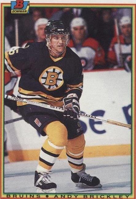 1990-91 Bowman - Andy Brickley #27 for sale online | eBay