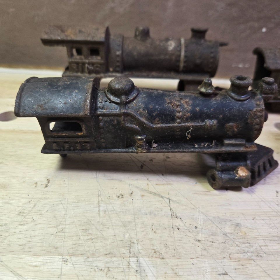 Bing & American Flyer O Gauge Cast Iron Steam Locomotive Trains Prewar ...