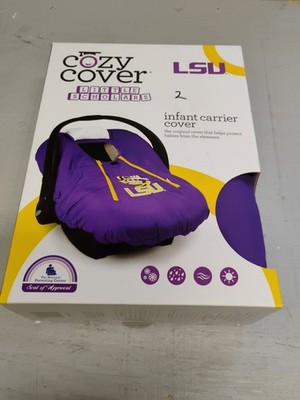 NCAA LSU Louisiana Tigers Purple COZY COVER Little Scholars Infant ...
