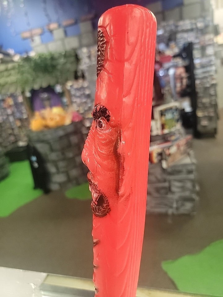 Vintage 80’s MADBALLS Toy Baseball Bat RED Horror Monster Zombie Face ...