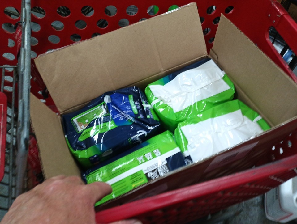 Case Of 4,, 56 Total, Prevail Extra Absorbency Underwear, Extra Large ...