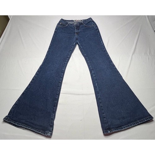 VTG R4R Rave 4 Real Women's Dark Wash Bellbottom Blue Jeans - Size 9 ...