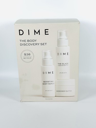 DIME The Body Discovery Set Boosting Serum Oil Butter Skincare NEW ...
