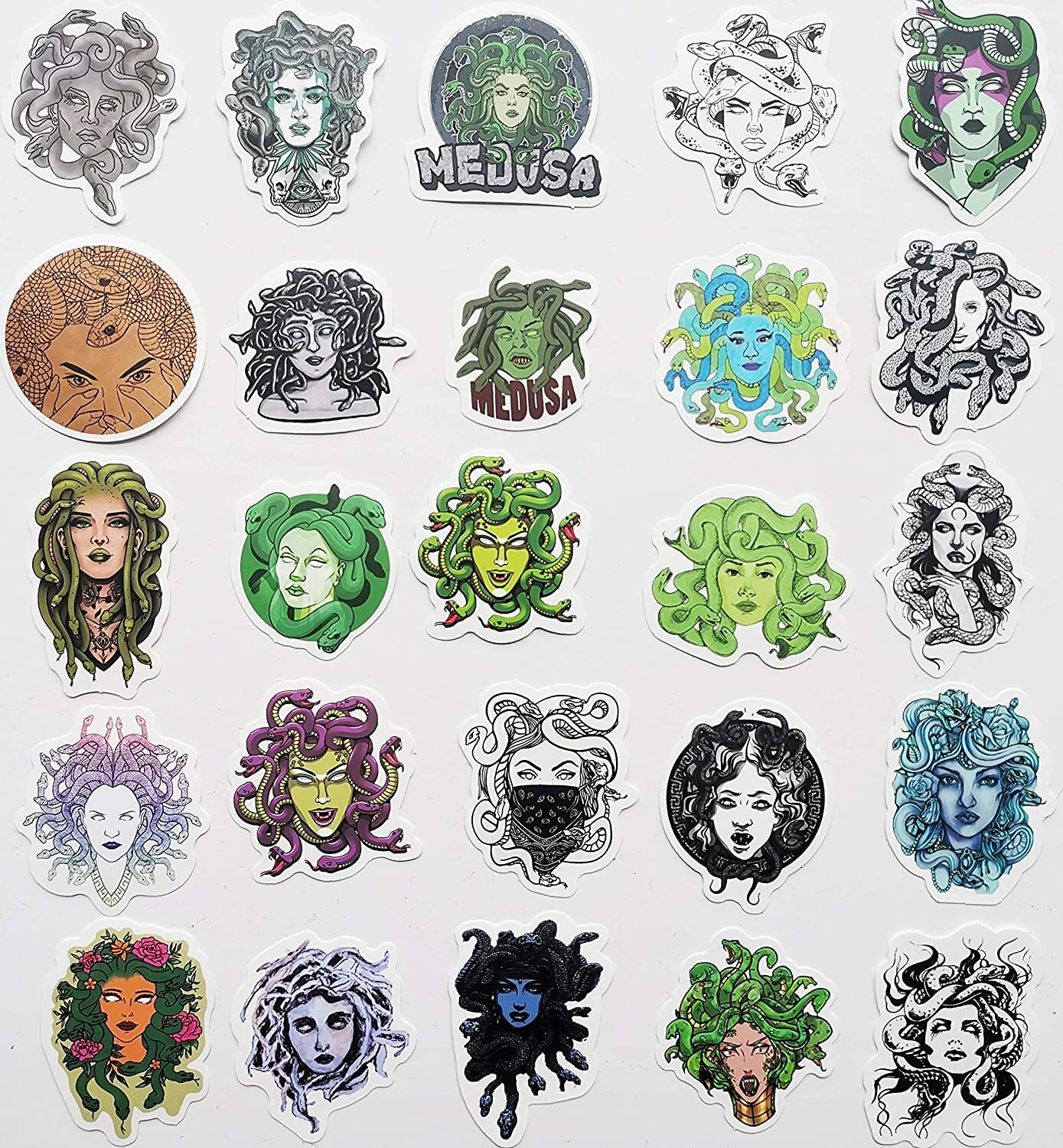 50pcs Medusa Sticker Anime Laptop Decals Car Bumper Phone Case ...