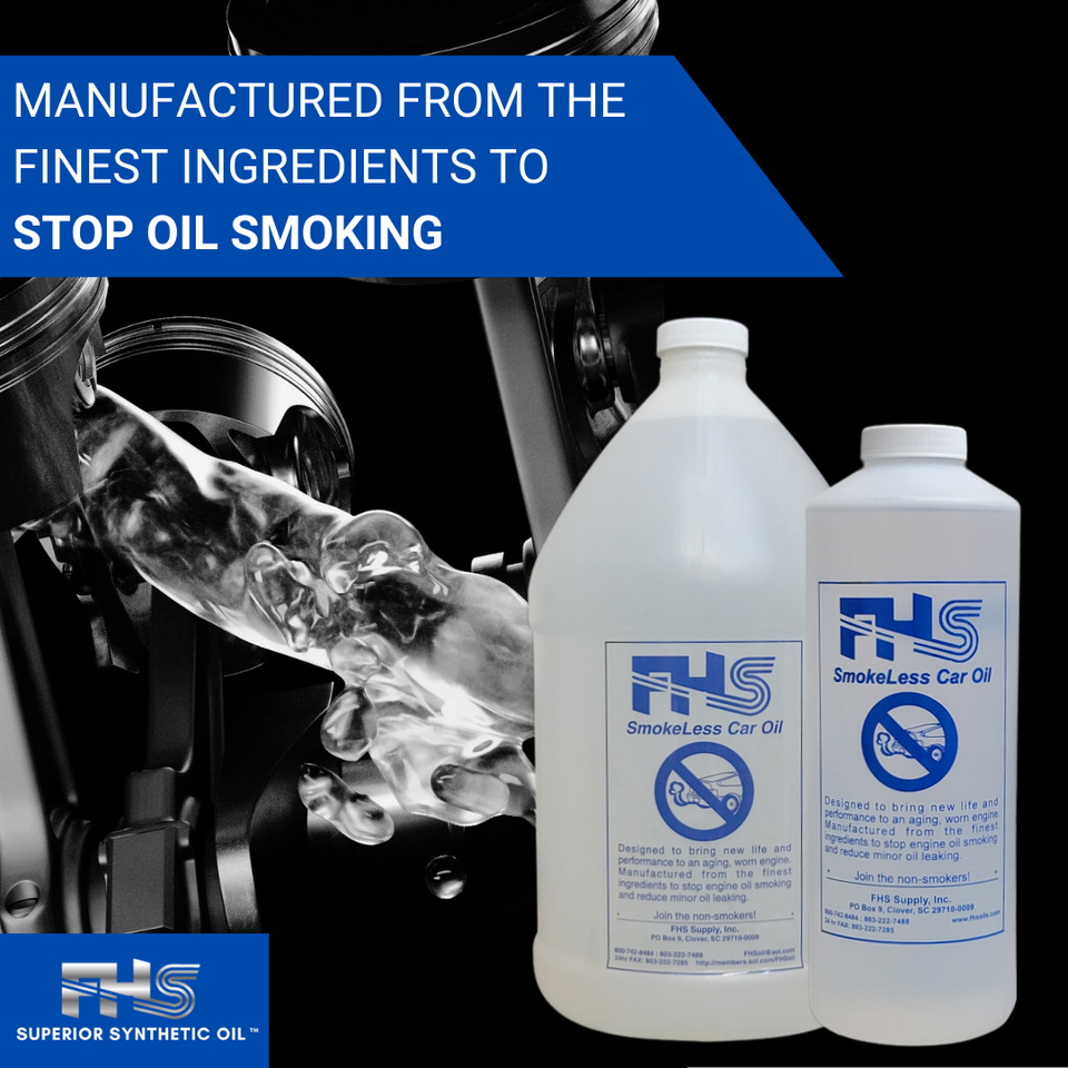 FHS Full-Synthetic Smokeless Motor Oil:Lite (SAE20)/Medium (SAE30 ...