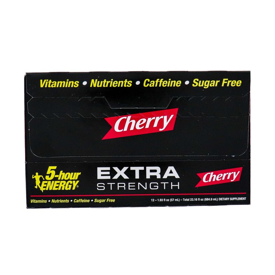 5 Hour Energy Extra Strength Cherry 12 Ct Box - 1.93 oz | eBay