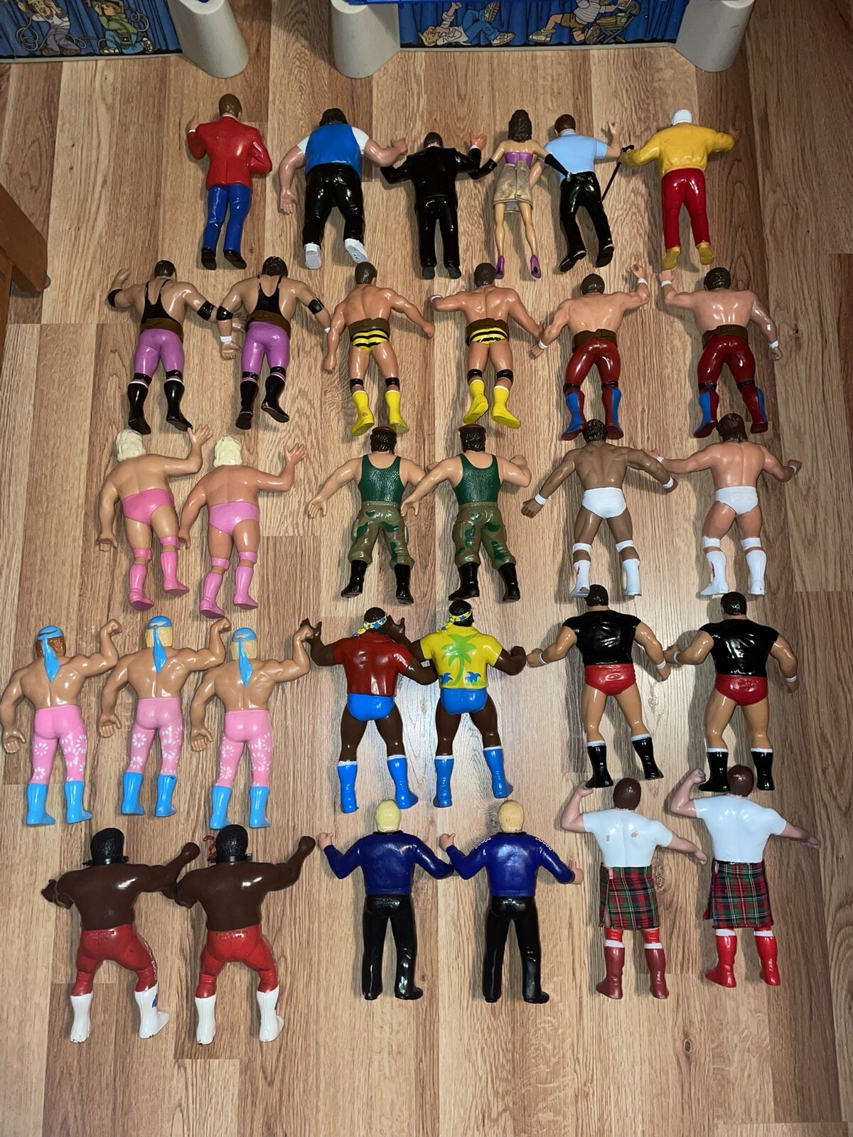 WWF LJN Near Complete Collection 78 Figures, 4 Rings, 1 Cage🔥 | eBay