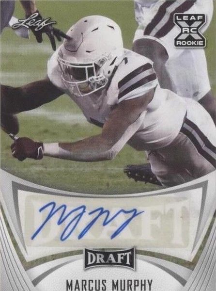 2021 Leaf Draft - Autographs #BA-MM1 Marcus Murphy (AU, RC) for sale ...