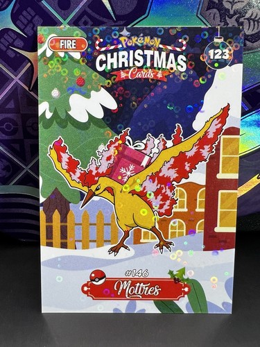 Pokemon Christmas Card Collection DKV Moltres | eBay