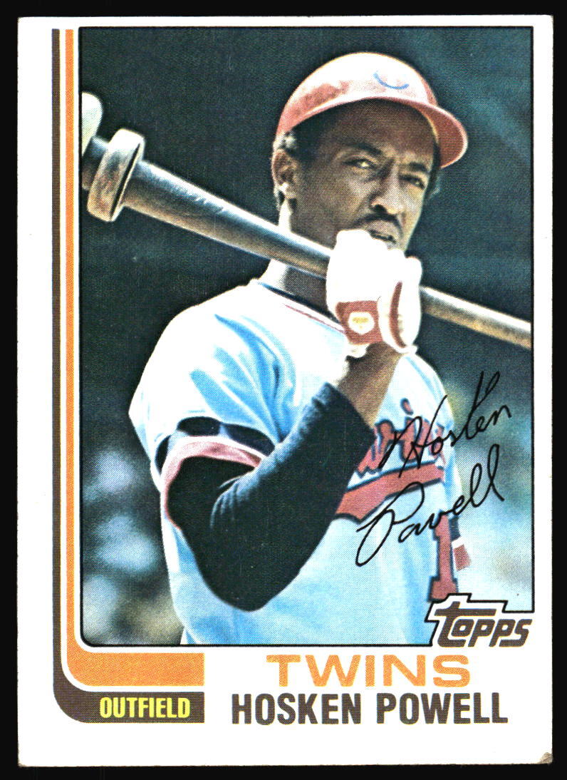 1982 Topps Hosken Powell #584 Minnesota Twins | eBay