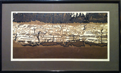 John Benn (Canadian) - S/N Etching - Striped Rock | eBay