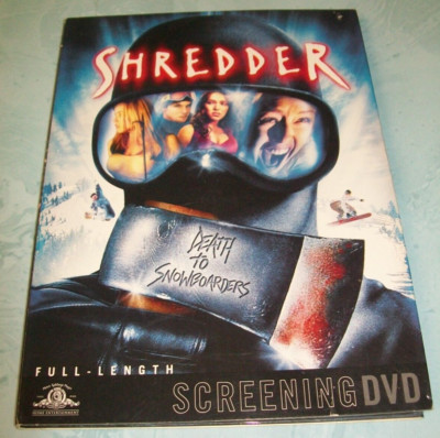 RARE: Shredder Full-Length Screener DVD 2003 VGC | eBay