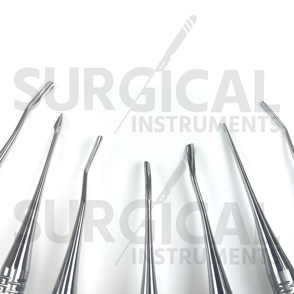Dental Proximators PDL Luxating Elevator Set of 7 Stainless Steel ...