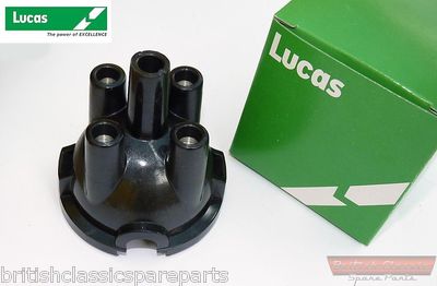 Distributor Cap Genuine Lucas 23, 25D4, Austin Healey, MG, Morris, Mini ...