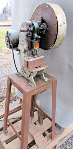 2 Ton Press Rite No. 00 Bench Top Small OBI Stamping Punch Press 1 PH W ...